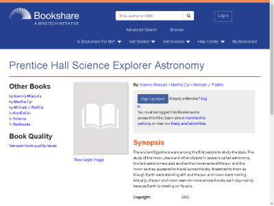 Prentice Hall Astronomy Textbook